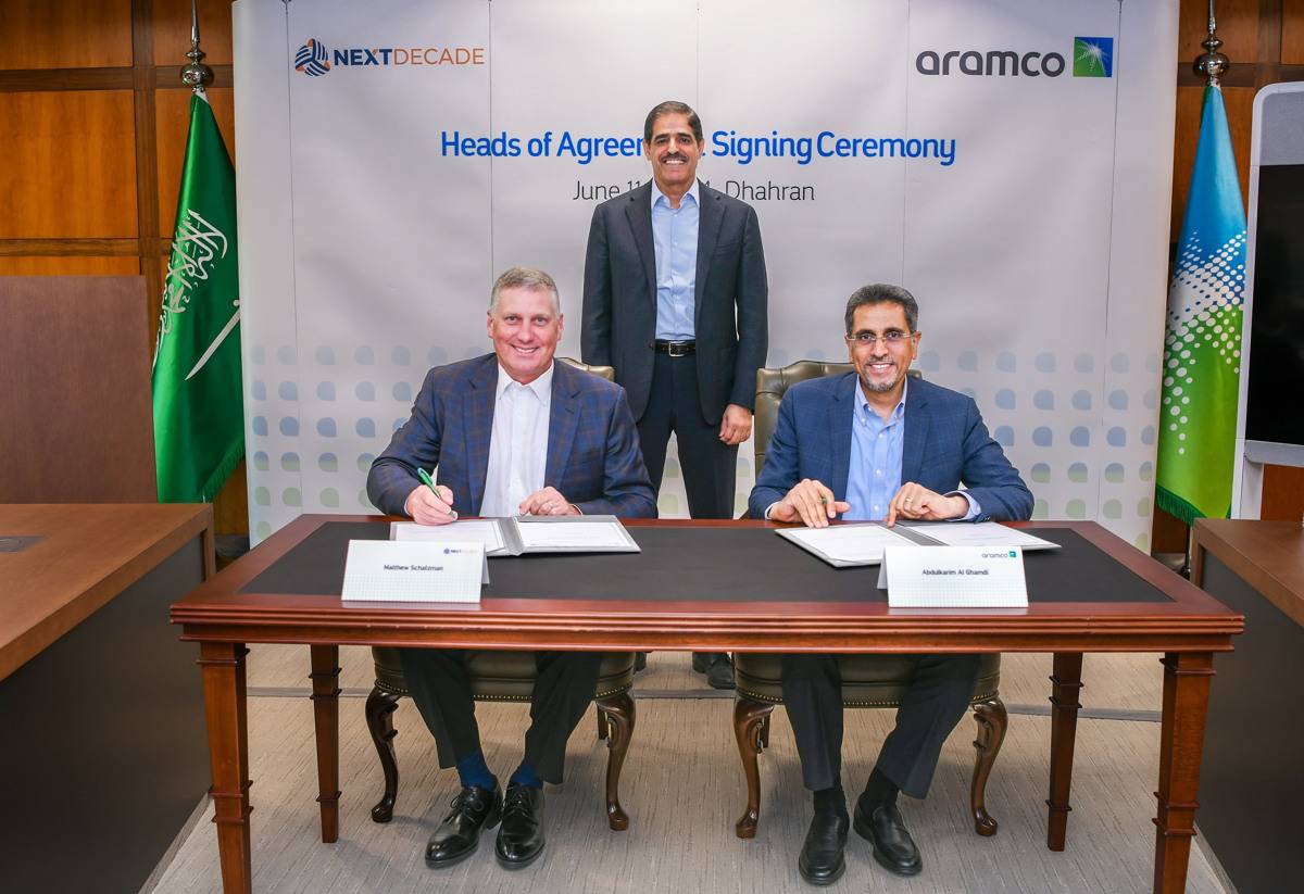 Aramco and NextDecade Shake Hands LNG Offtake from Rio Grande LNG Facility