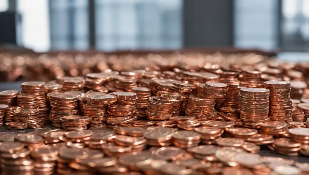 London copper prices rise as the dollar falls; US tariffs outlook cap gains