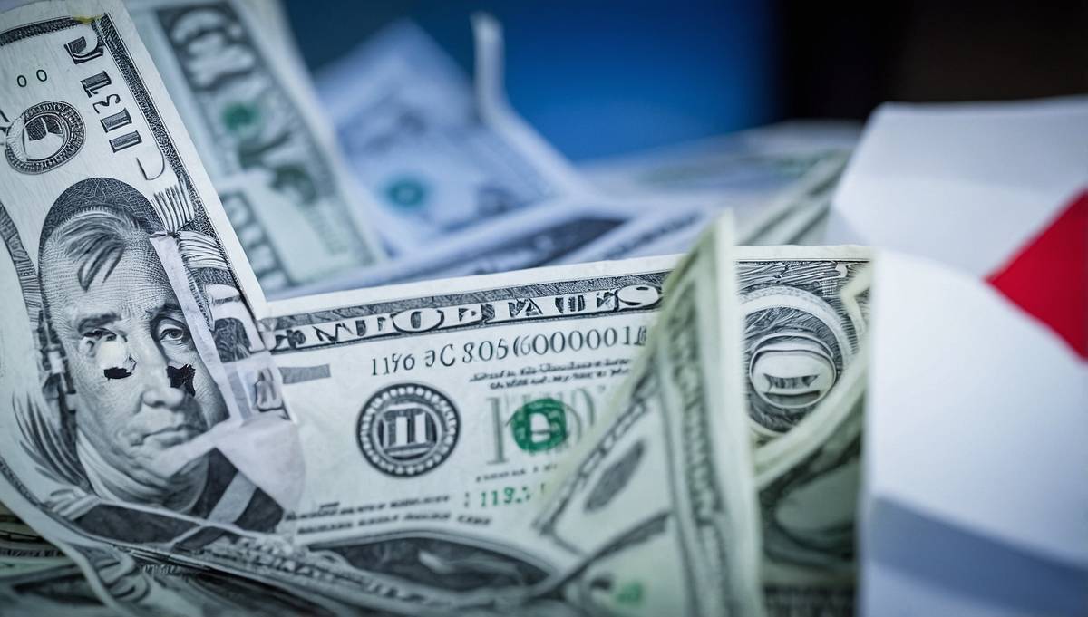The US dollar falls as the uncertainty over tariffs weighs on the US ...
