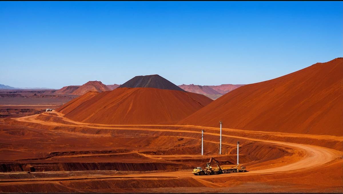 Iron ore gains are limited by a soft China data and resilient demand.