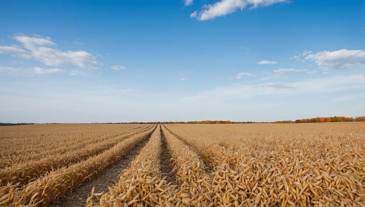 GRAINS - Chicago soybeans fall on favorable weather and weaker soyoil